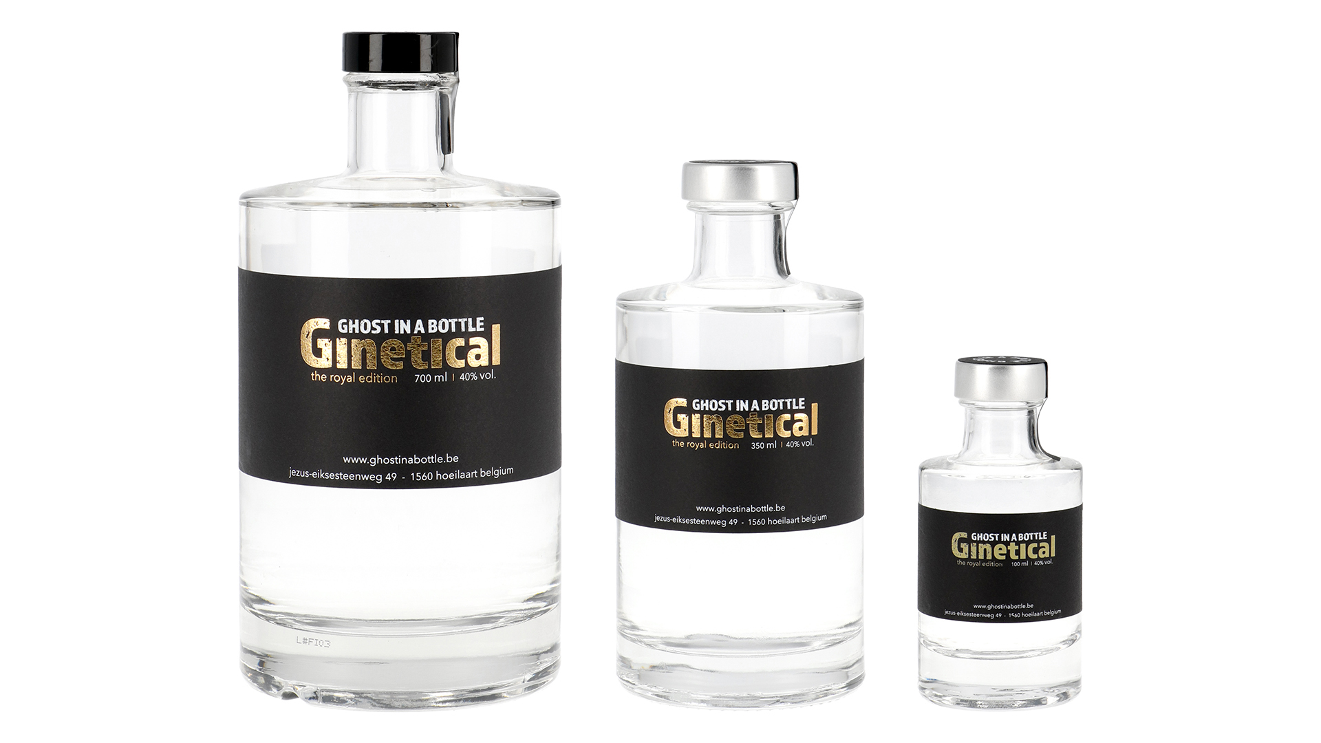 Ginetical Gin Royal Edition・Ghost in a bottle | Belartisan