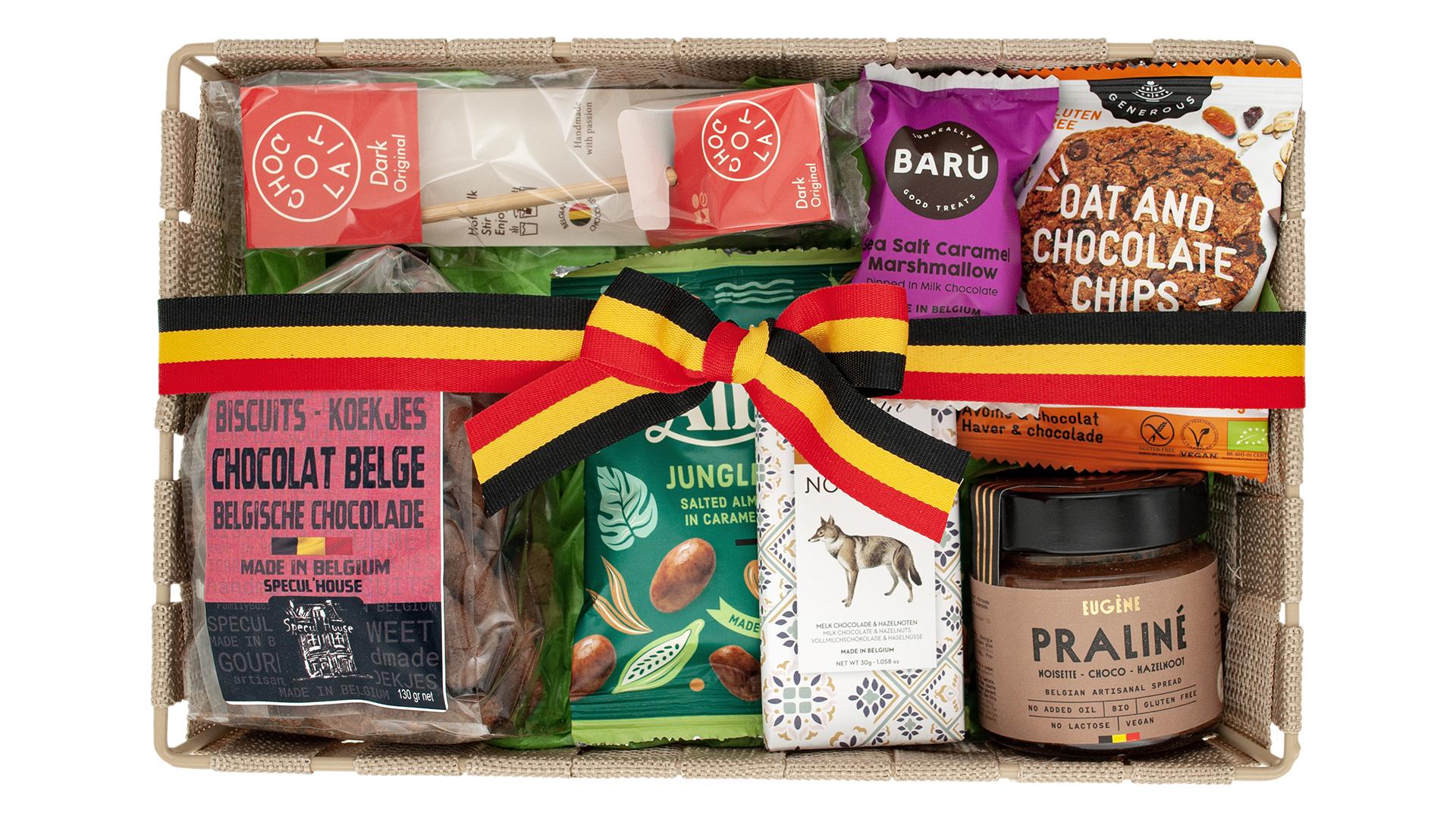 Belgische Chocolade | Geschenkmand | Belartisan